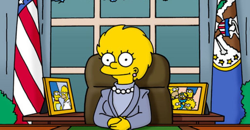 Los Simpsons dijeron que Donald Trump sería presidente hace 16 años ...