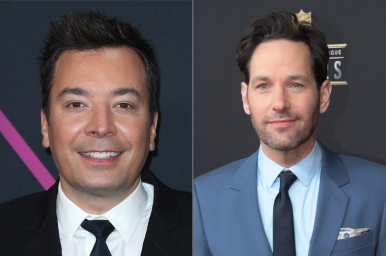 Paul Rudd y Jimmy Fallon recrearon la icónica canción de los 80s "You ...