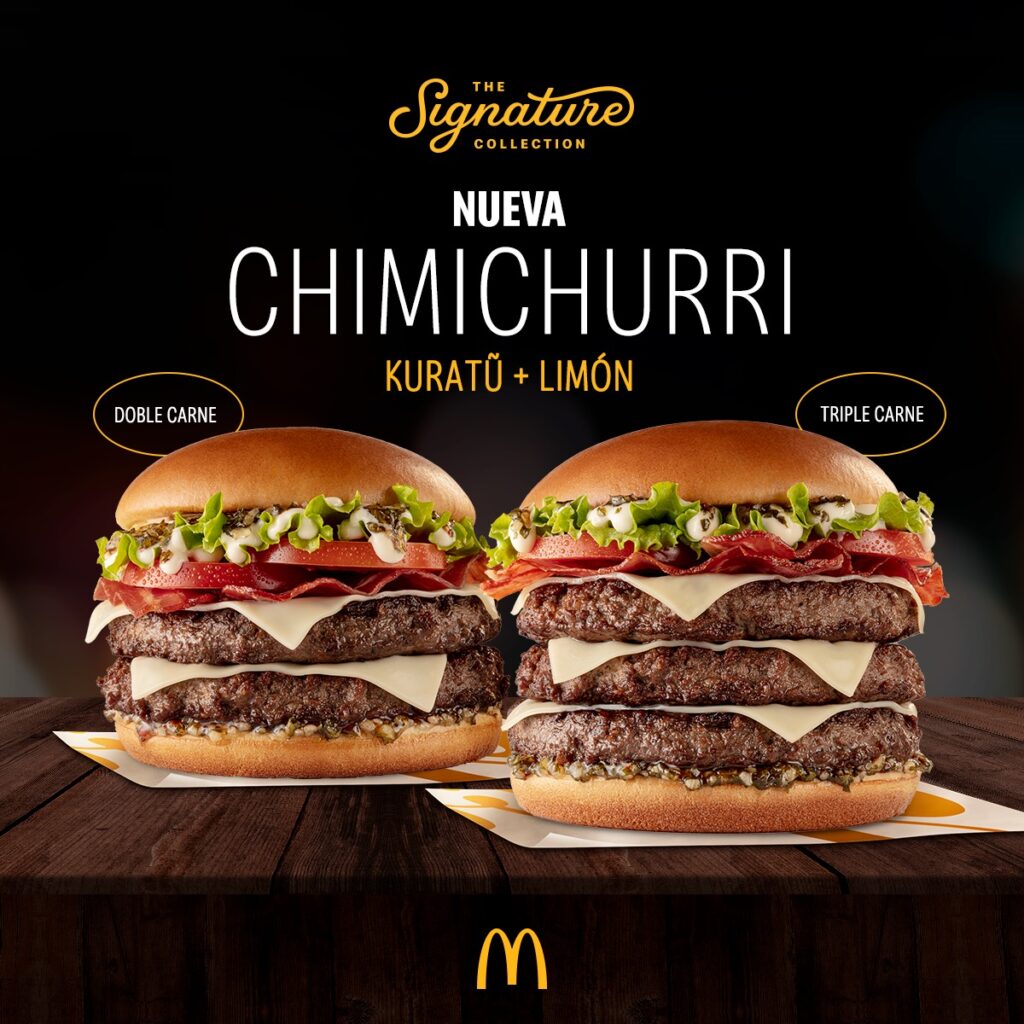 Signature collection by McDonald's presenta su nueva hamburguesa ...