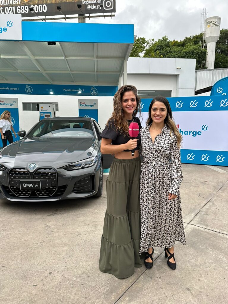 El BMW i4 INAUGURÓ TRANSFORMACIÓN ENERGÉTICA DE SHELL - Venus Media