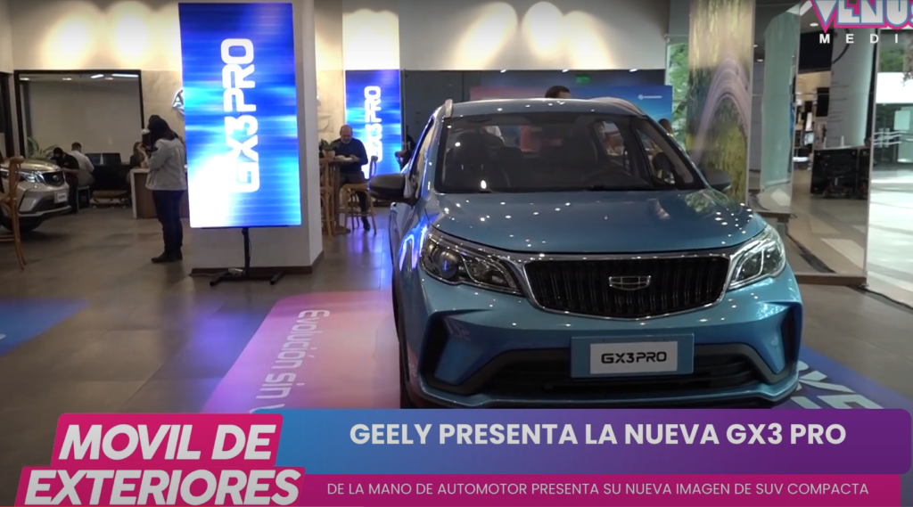 Geely presenta la nueva GX3 pro - Venus Media
