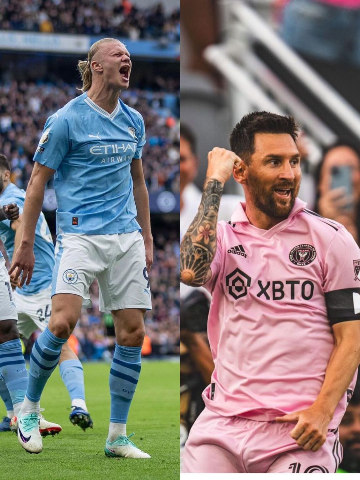 Messi vs Haaland, la lucha por el Balón de oro. - Venus Media