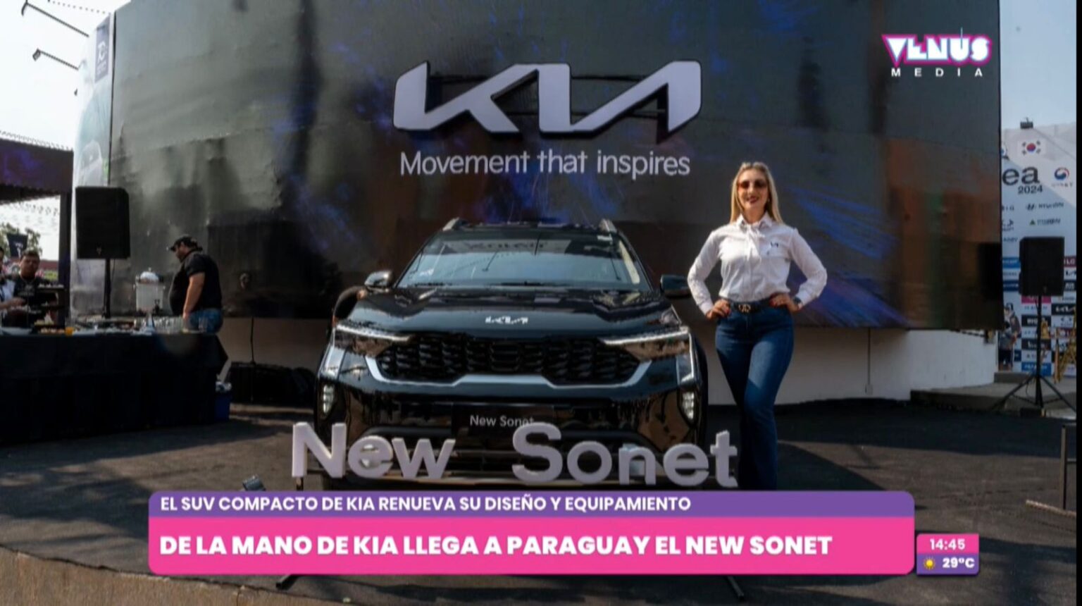 DE LA MANO DE KIA LLEGÓ A PARAGUAY EL NEW SONET - Venus Media